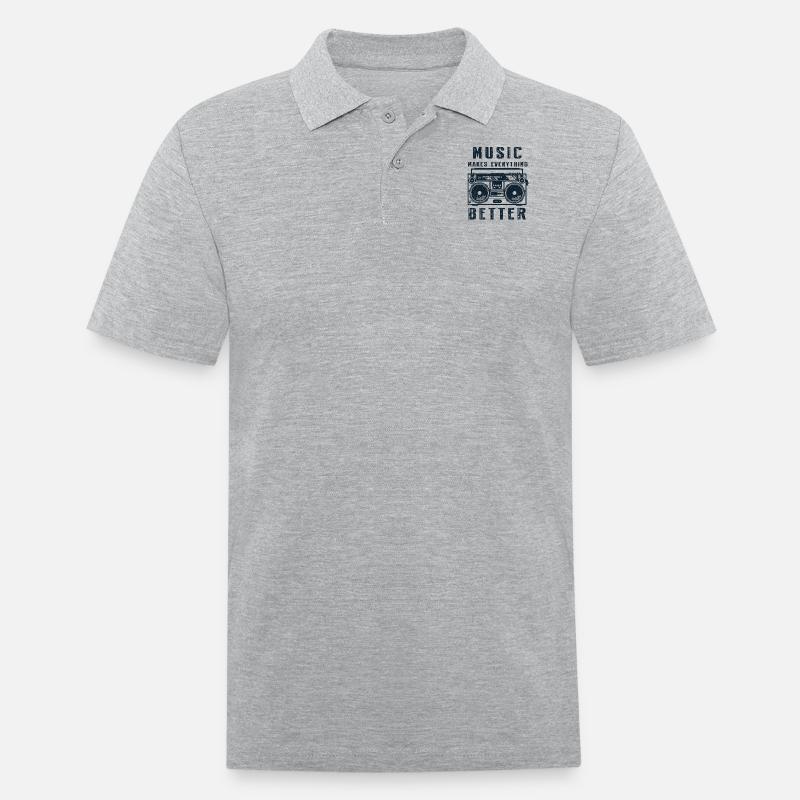 Music Polo Shirts | Unique Designs | Spreadshirt