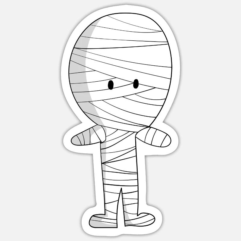 Mummie Stickers | Unique Designs | Spreadshirt