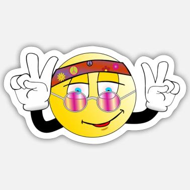 Rave-smiley Stickers | Unique Designs | Spreadshirt