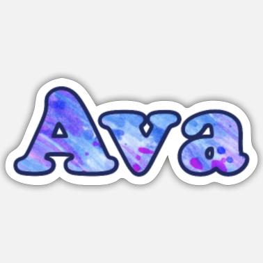 Ava Stickers | Unique Designs | Spreadshirt