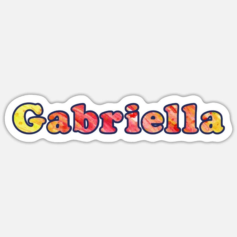 Gabriella Stickers | Unique Designs | Spreadshirt