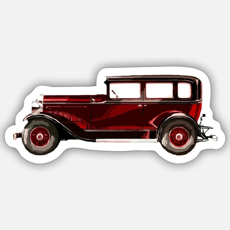 Vintage Car Stickers | Unique Designs | Spreadshirt