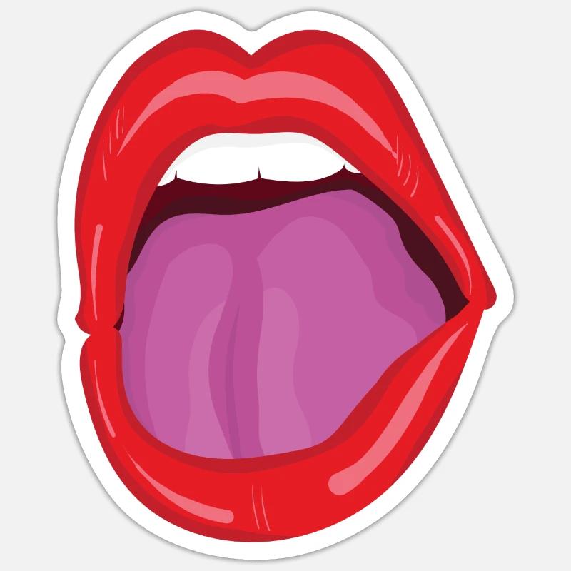 Open-mouth Stickers | Unique Designs | Spreadshirt