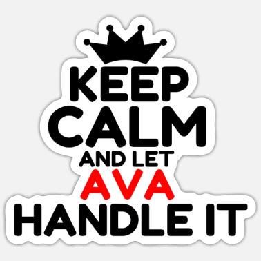 Ava Stickers | Unique Designs | Spreadshirt