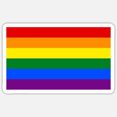 Rainbow Flag Stickers | Unique Designs | Spreadshirt