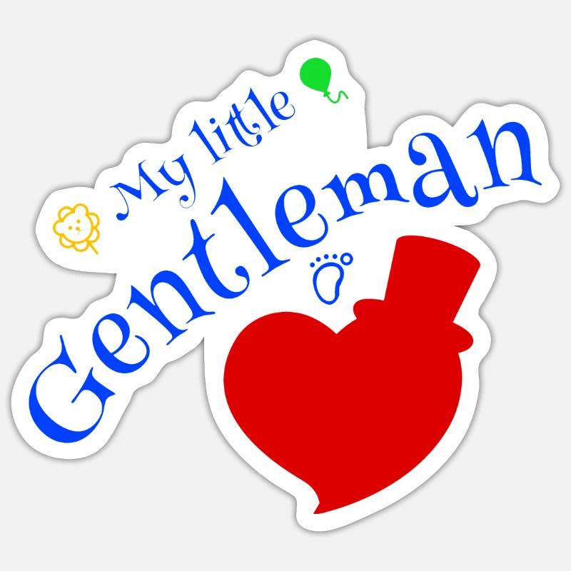 Gentlemans Stickers | Unique Designs | Spreadshirt