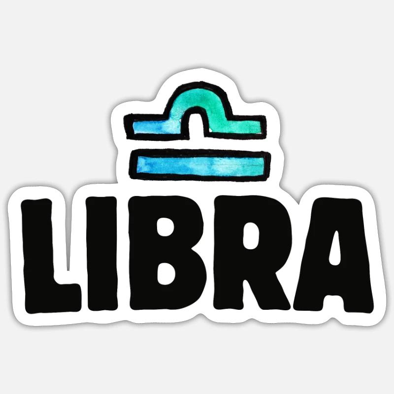 Libras Stickers | Unique Designs | Spreadshirt