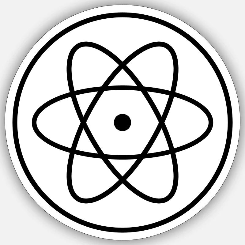 Atom Stickers | Unique Designs | Spreadshirt