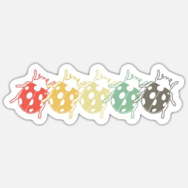 Lady-beetle Stickers | Unique Designs | Spreadshirt