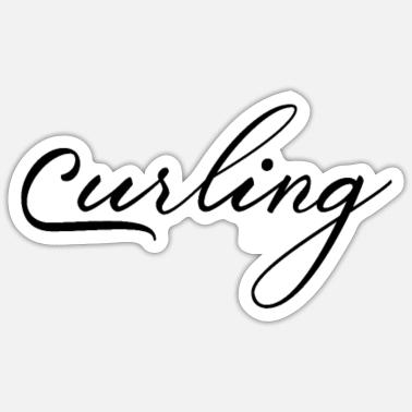 Curling-players Stickers | Unique Designs | Spreadshirt