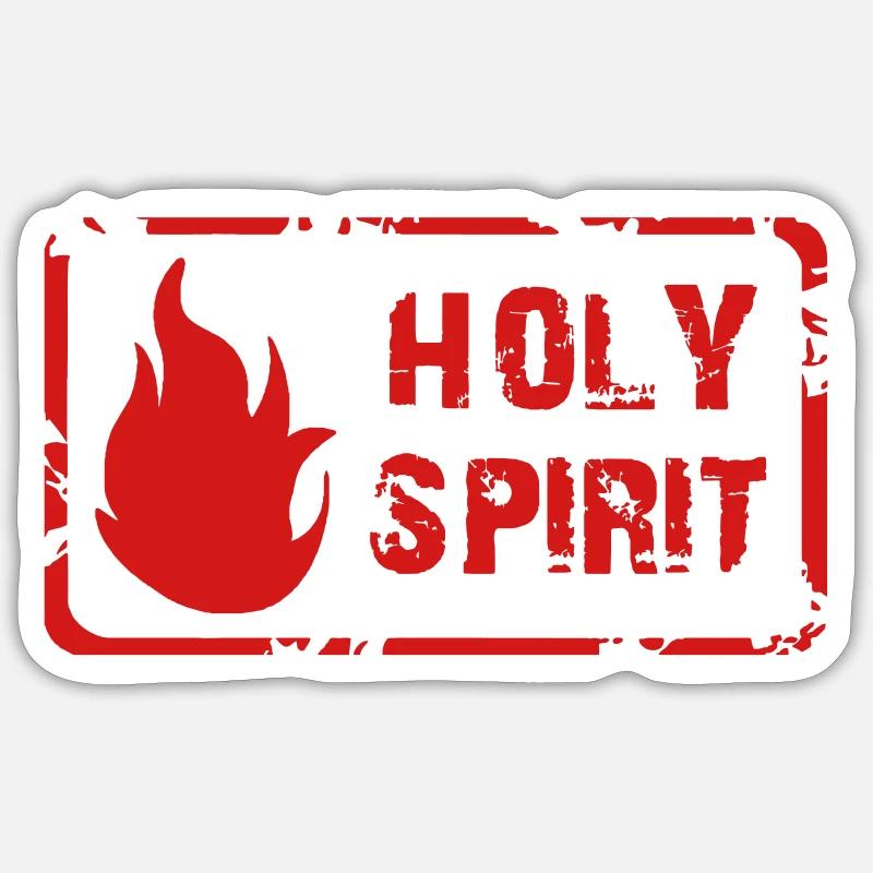 Holy Spirit Stickers | Unique Designs | Spreadshirt