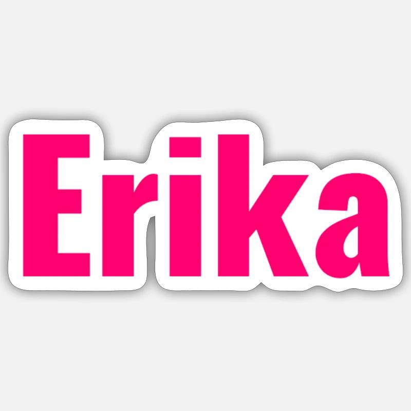 Erika Stickers | Unique Designs | Spreadshirt