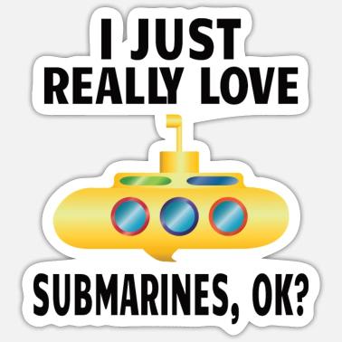 Submarine Stickers | Unique Designs | Spreadshirt