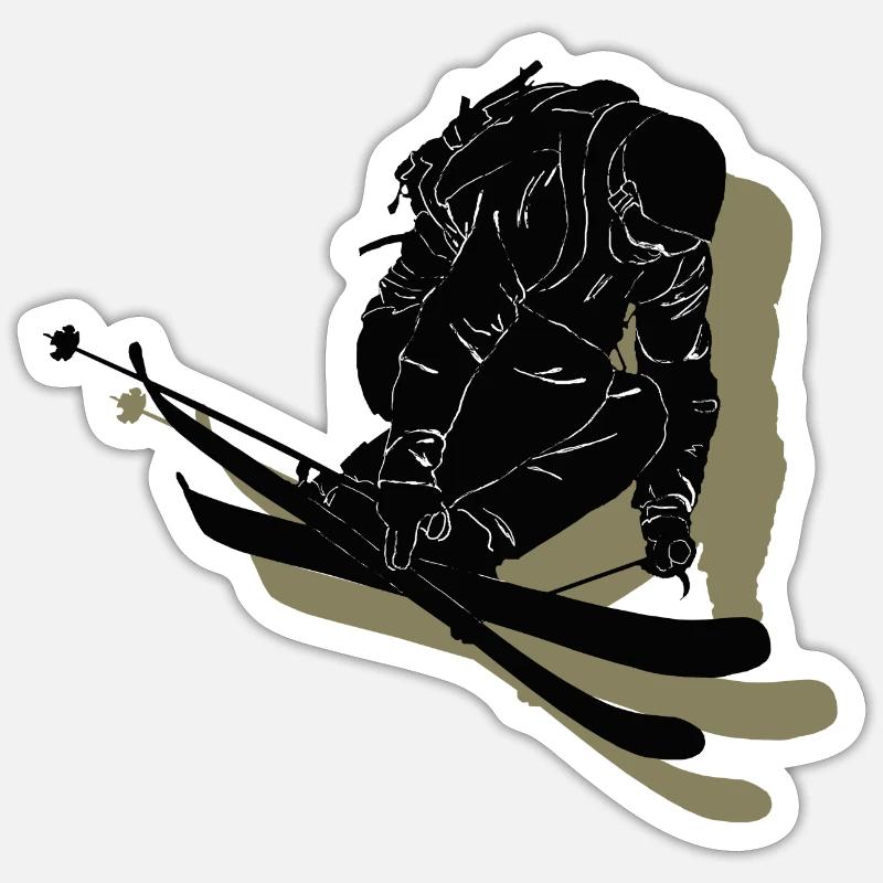 Freeride Stickers | Unique Designs | Spreadshirt