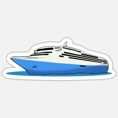 Cruise Ship Stickers | Unique Designs | Spreadshirt