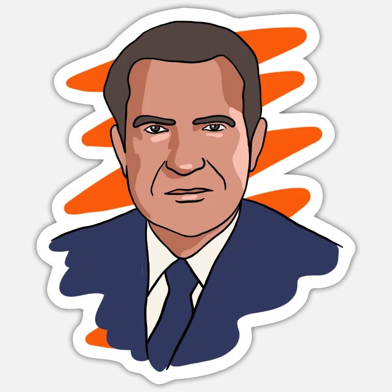 Richard-nixon Stickers | Unique Designs | Spreadshirt