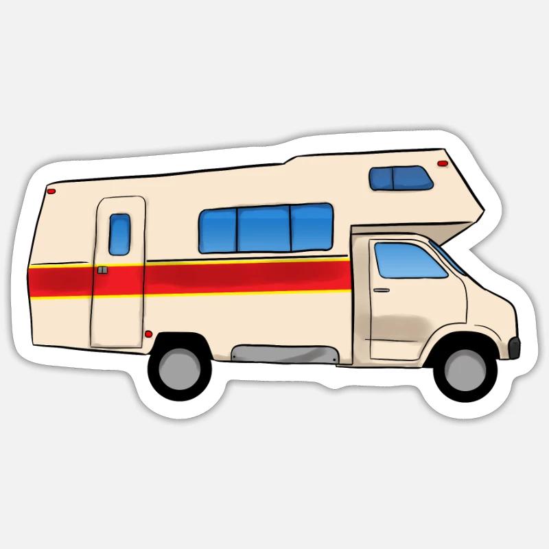 Motorhome Stickers | Unique Designs | Spreadshirt