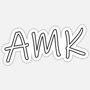 Handwriting Stickers | Unique Designs | Spreadshirt