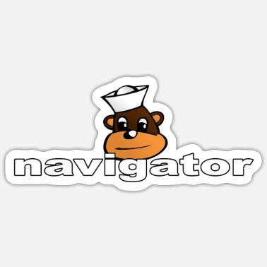 Navigator Stickers | Unique Designs | Spreadshirt