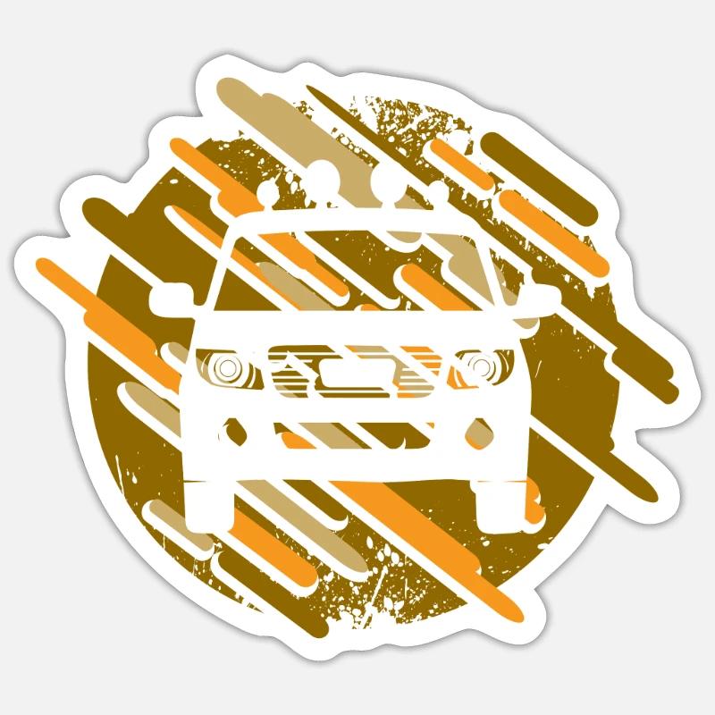 Pick-up-van Stickers | Unique Designs | Spreadshirt