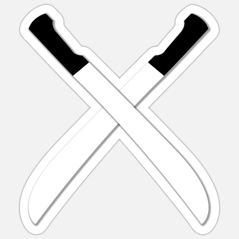 Machete Stickers | Unique Designs | Spreadshirt