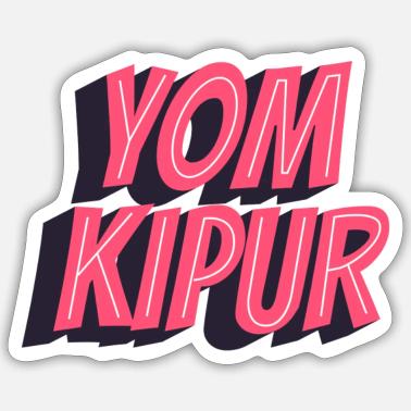 Kippur Stickers | Unique Designs | Spreadshirt