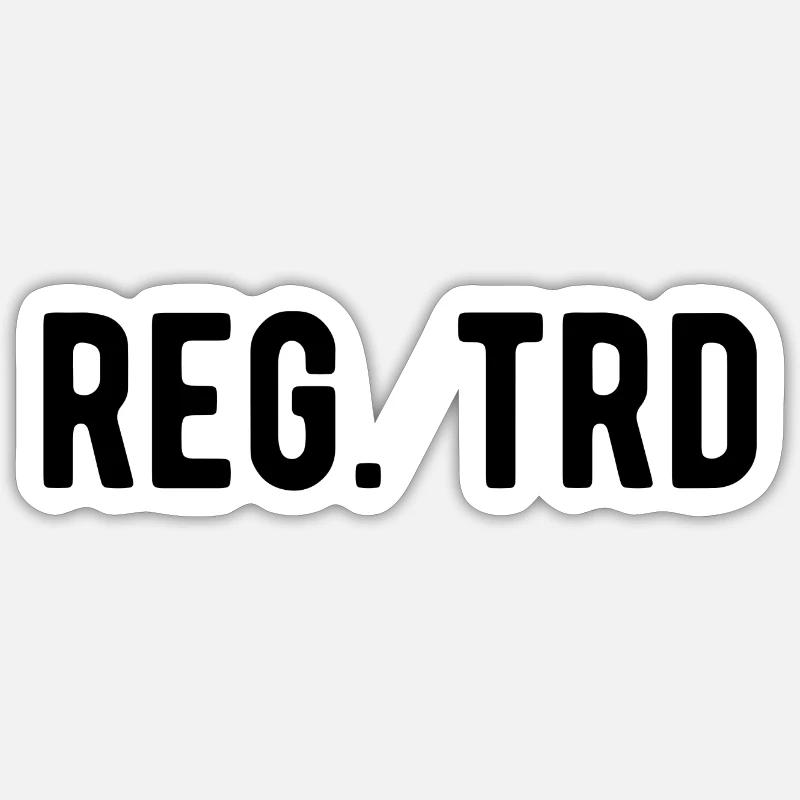 Reg Stickers | Unique Designs | Spreadshirt