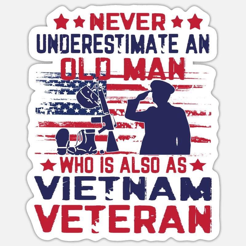 Vietnam War Stickers | Unique Designs | Spreadshirt