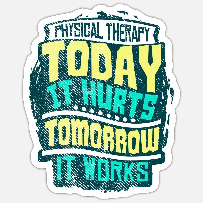 Physiotherapist Stickers | Unique Designs | Spreadshirt