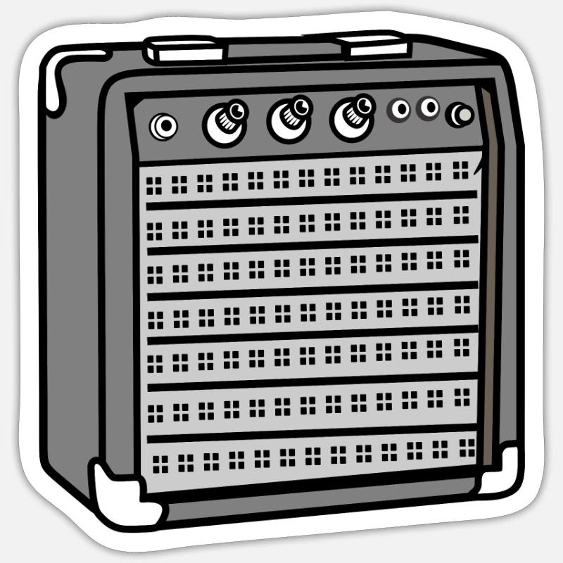 Amplifier Stickers | Unique Designs | Spreadshirt