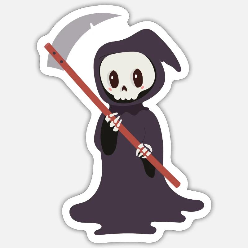 Grim Stickers | Unique Designs | Spreadshirt