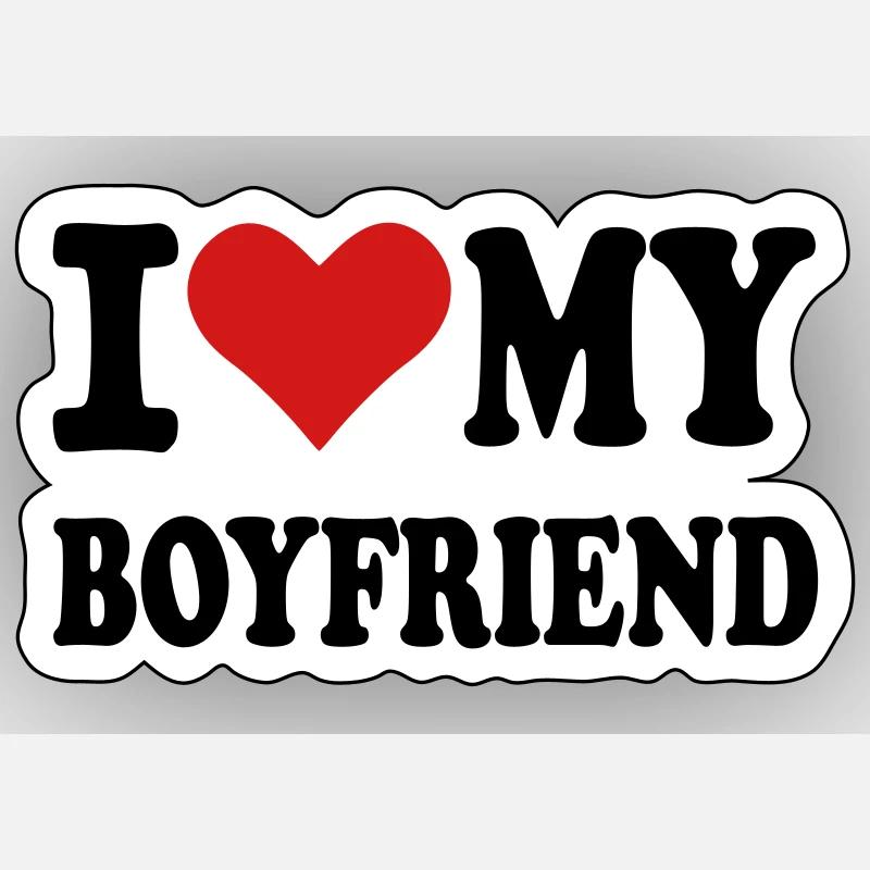 Boyfriend Stickers | Unique Designs | Spreadshirt