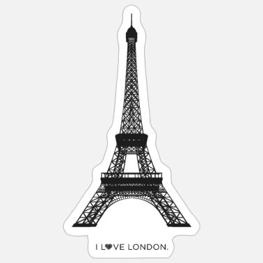 I Love London Stickers | Unique Designs | Spreadshirt