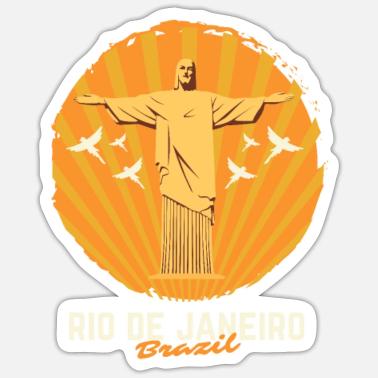 Rio De Janeiro Stickers | Unique Designs | Spreadshirt