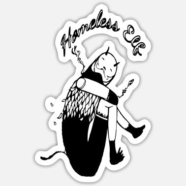Homeless Stickers | Unique Designs | Spreadshirt
