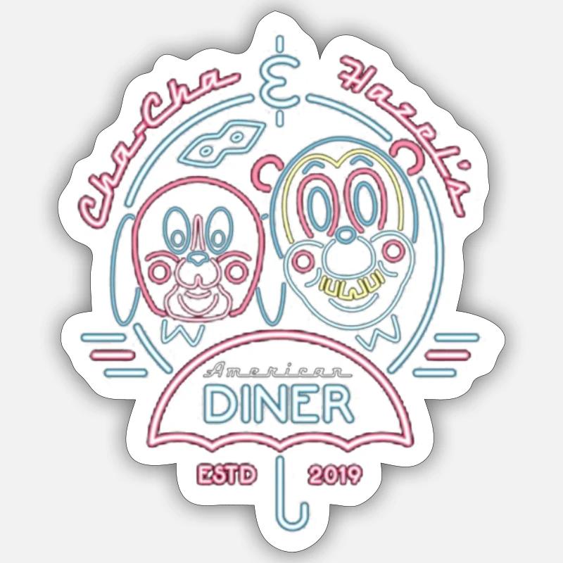 Diner Stickers | Unique Designs | Spreadshirt