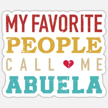 Abuela Stickers | Unique Designs | Spreadshirt