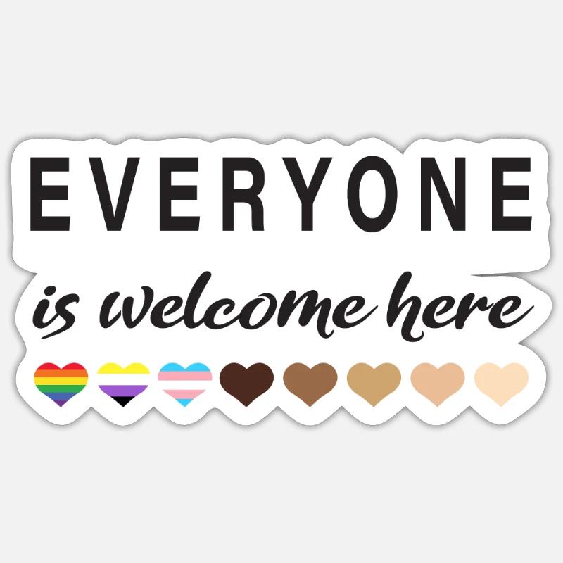 Welcome Stickers | Unique Designs | Spreadshirt