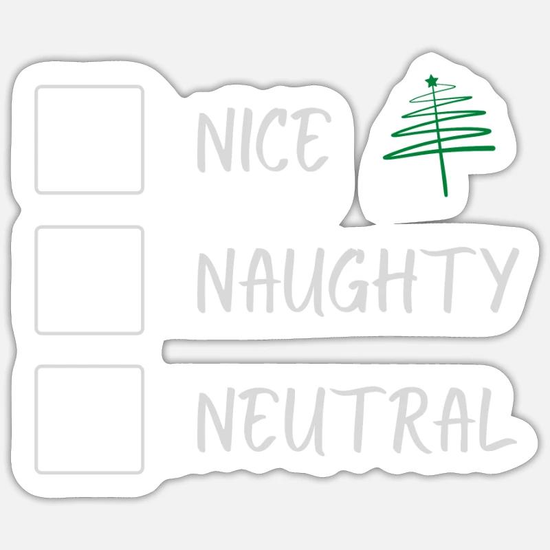 Naughty christmas Stickers Unique Designs Spreadshirt naughty-christmas-stickers-unique-designs-spreadshirt