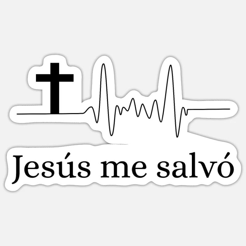Jesucristo Stickers | Unique Designs | Spreadshirt