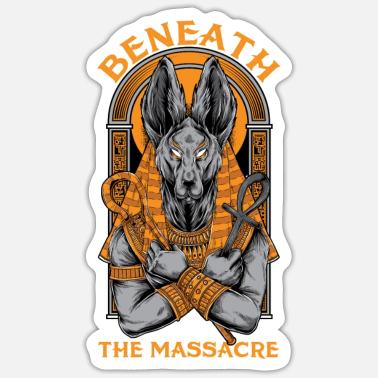Massacre Stickers | Unique Designs | Spreadshirt