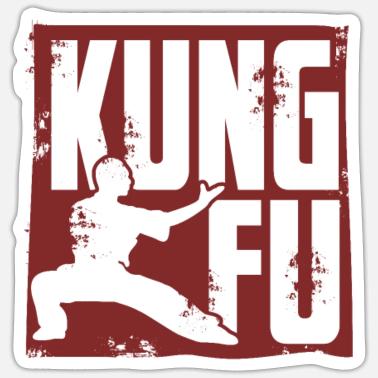Kung Fu Stickers | Unique Designs | Spreadshirt