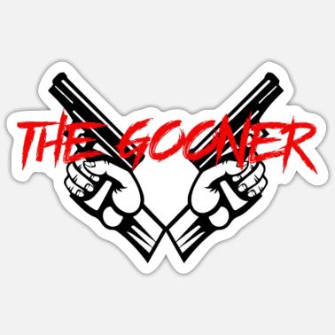 Gooner Stickers | Unique Designs | Spreadshirt