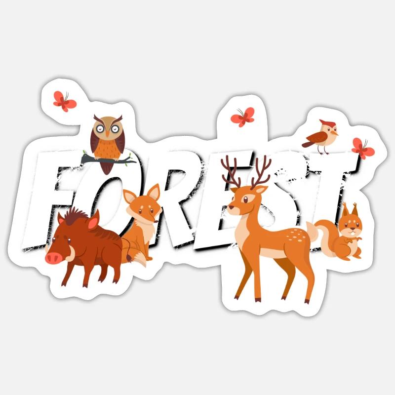 Forester Stickers | Unique Designs | Spreadshirt