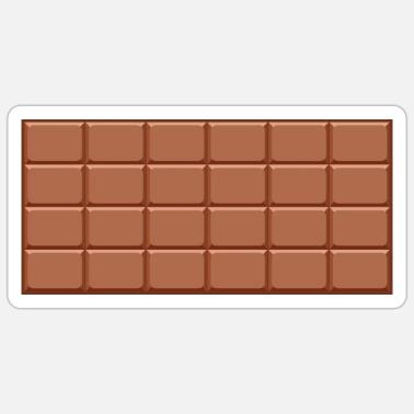 Chocolate-bar Stickers | Unique Designs | Spreadshirt
