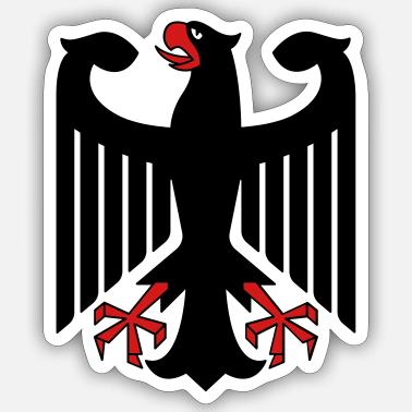 Bundesadler Stickers | Unique Designs | Spreadshirt