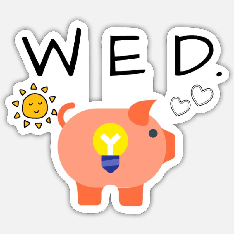 Wednesday Stickers | Unique Designs | Spreadshirt