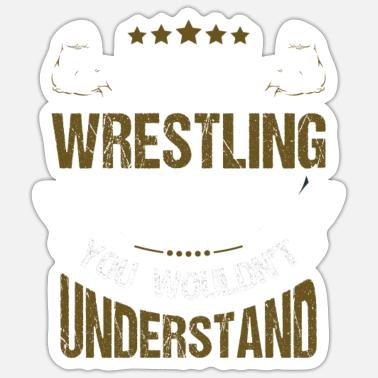 Wrestling-wrestlers Stickers | Unique Designs | Spreadshirt
