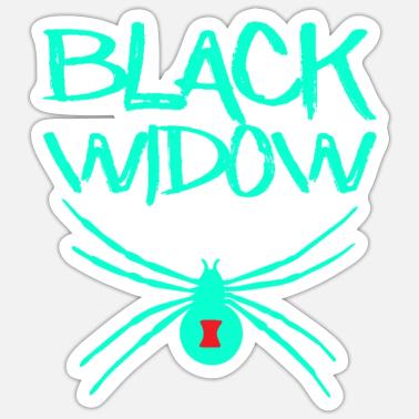 Black-widow-spider Stickers | Unique Designs | Spreadshirt