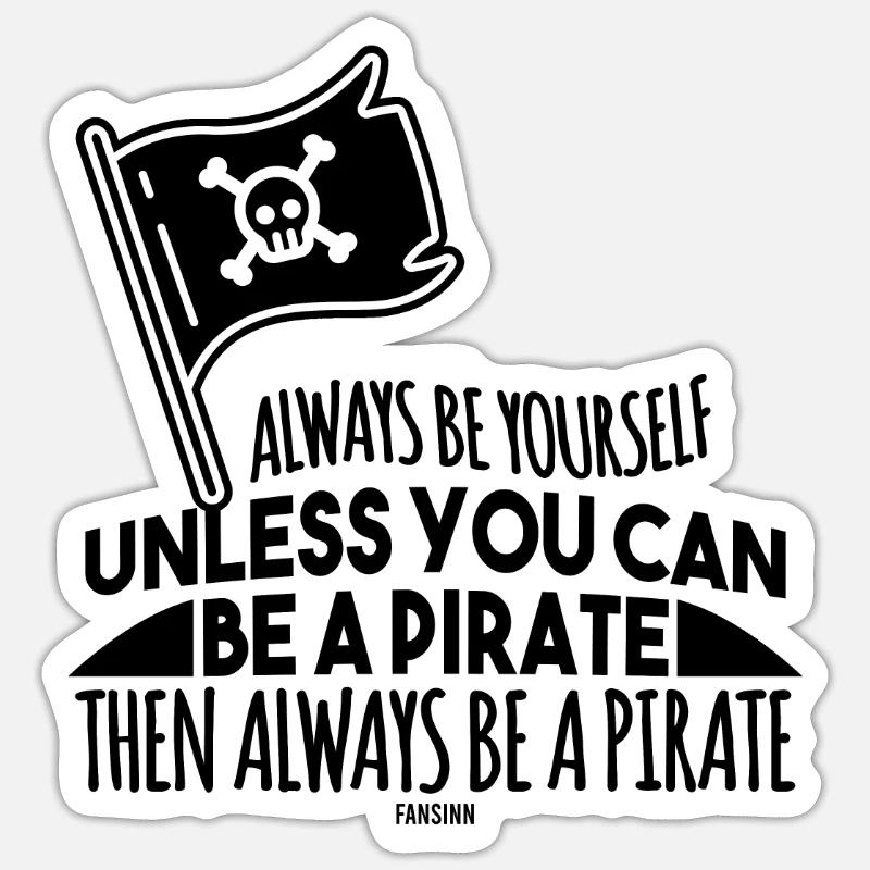 Pirate Flag Stickers | Unique Designs | Spreadshirt